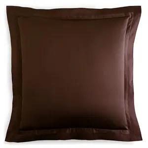 MATOUK Nocturne Sateen Euro Sham Chocolate