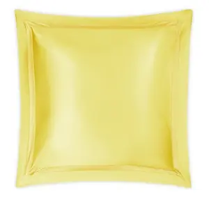 MATOUK Nocturne Sateen Euro Sham - Lemon
