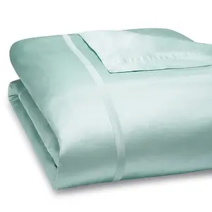 MATOUK Nocturne Sateen Duvet Cover, Full/queen - Aquamarine