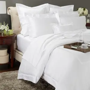 MATOUK Nocturne Sateen Duvet Cover, Full/queen - White