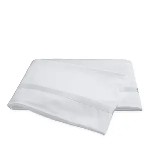 MATOUK Nocturne Sateen Flat Sheet, Full/queen - Dove