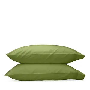 MATOUK Nocturne Sateen King Pillowcase, Pair Grass