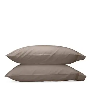 MATOUK Nocturne Sateen King Pillowcase, Pair - Mocha