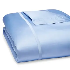 MATOUK Nocturne Sateen Duvet Cover, King Azure