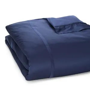 MATOUK Nocturne Sateen Duvet Cover, King - Navy