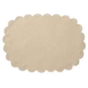 MATOUK Savannah Gardens Placemat 13 X 19 Oblong, Set Of 4 - Linen/linen