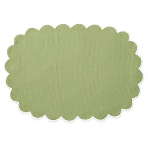 MATOUK Savannah Gardens Placemat 13 X 19 Oblong, Set Of 4 - Spring Green