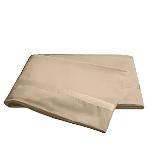 MATOUK Nocturne Sateen Flat Sheet, King Sand
