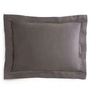 MATOUK Nocturne Sateen King Sham Charcoal