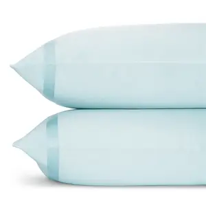 MATOUK Nocturne Sateen Pillowcase, Pair - Lagoon