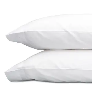 MATOUK Nocturne Sateen Pillowcase, Pair - White