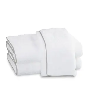 MATOUK Cairo Bath Sheet White/silver