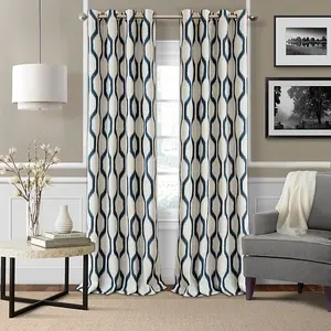 ELRENE HOME FASHIONS Renzo Blackout Window Panel, 52 X 84 - Indigo
