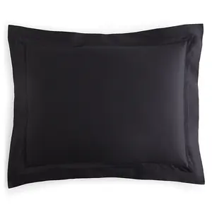 MATOUK Nocturne Sateen Standard Sham - Black
