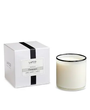 LAFCO Champagne Signature Candle, 15.5 Oz - White