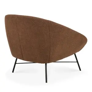 ETHNICRAFT Barrow Lounge Chair - Copper
