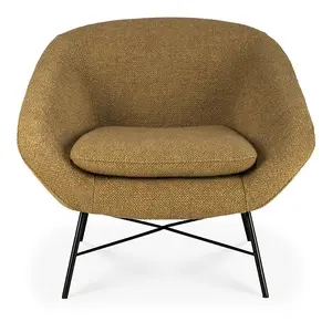 ETHNICRAFT Barrow Lounge Chair Ginger