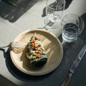 JARS Cantine Presentation Plate - White