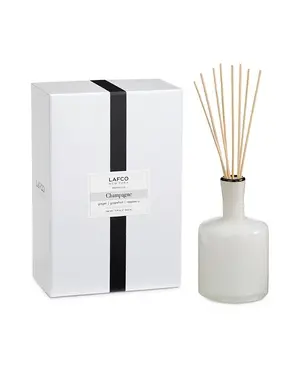 LAFCO Champagne Signature Reed Diffuser, 15 Oz - White