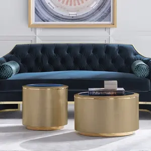 CARACOLE Circle In Time Cocktail Table
