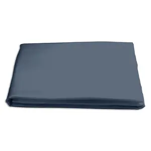 MATOUK Nocturne Sateen Fitted Sheet, King - Steel Blue