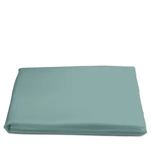 MATOUK Nocturne Sateen Fitted Sheet, Queen - Aquamarine