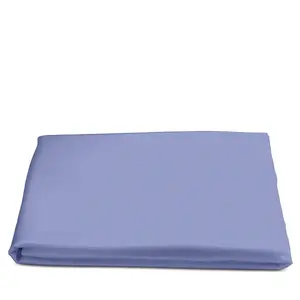 MATOUK Nocturne Sateen Fitted Sheet, Queen - Azure
