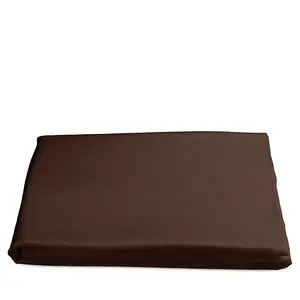 MATOUK Nocturne Sateen Fitted Sheet, Queen Chocolate