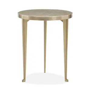 CARACOLE Honey Bunch Side Table - Golden Blonde Leaf