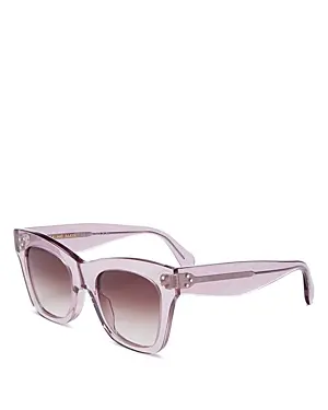 Celine Celine Cat Eye Sunglasses Purple/brown Gradient