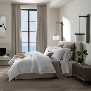 MATOUK Amalfi Queen Fitted Sheet - Dune