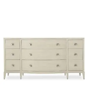 BERNHARDT East Hampton 9 Drawer Dresser - Cerused Linen