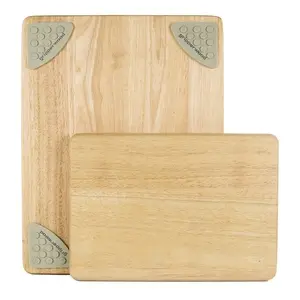 ARCHITEC Gripper Wood Cutting Boards Set Of 2 - Brown