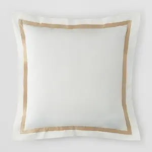 MATOUK Lowell Euro Sham Ivory/champagne