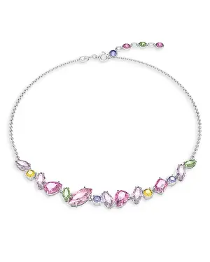 SWAROVSKI Gema Crystal Choker Necklace - Multi/silver