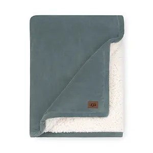 UGG Bliss Sherpa Throw Deep Sage