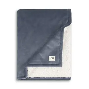 UGG Bliss Sherpa Throw Imperial Blue