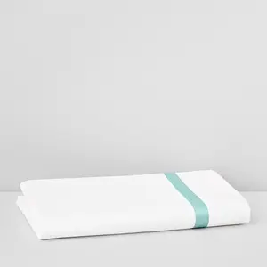 MATOUK Lowell Flat Sheet, King Lagoon