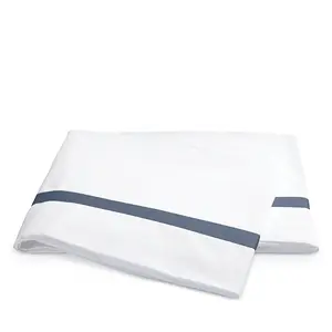 MATOUK Lowell Flat Sheet, King Steel Blue
