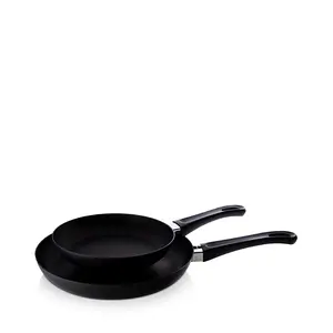 SCANPAN Stratanium Classic 2-piece Fry Pan Set - Black