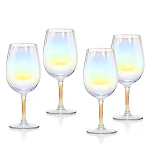 GODINGER Monterey Goblets, Set Of 4 - Clear