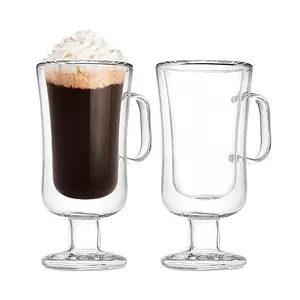 GODINGER Double Walled Irish Coffee Mug, Set Of 2 - No Color