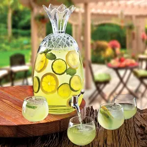 GODINGER Pineapple One Gallon Beverage Dispenser