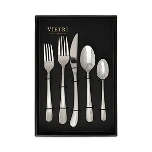 VIETRI Settimocielo Five-piece Place Setting Set Of 4 - Silver