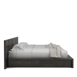 HUPPE Silk Queen Bed With Storage Drawers For Each Side