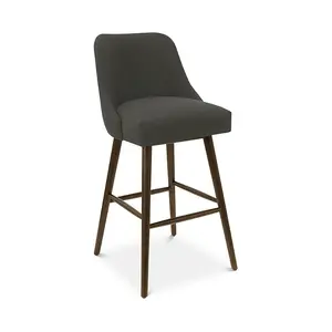 SKYLINE FURNITURE Sparrow & Wren Anita Bar Stool Charcoal