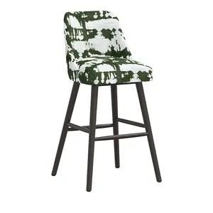 SKYLINE FURNITURE Sparrow & Wren Anita Bar Stool Reverse Dye Green