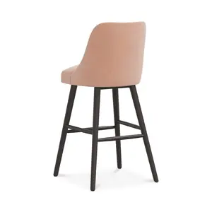 SKYLINE FURNITURE Sparrow & Wren Anita Bar Stool - Titan Pink Champagne