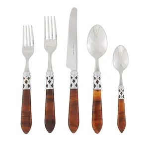 VIETRI Aladdin Antique Five-piece Place Setting Set Of 4 - Brown