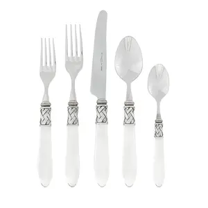 VIETRI Aladdin Antique Five-piece Place Setting Set Of 4 - Natural